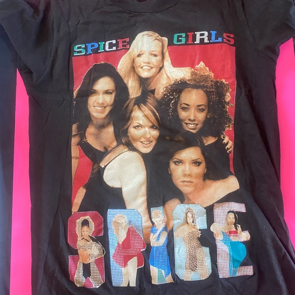 Tops | Spice Girls Vintage Graphic Tshirt | Poshmark